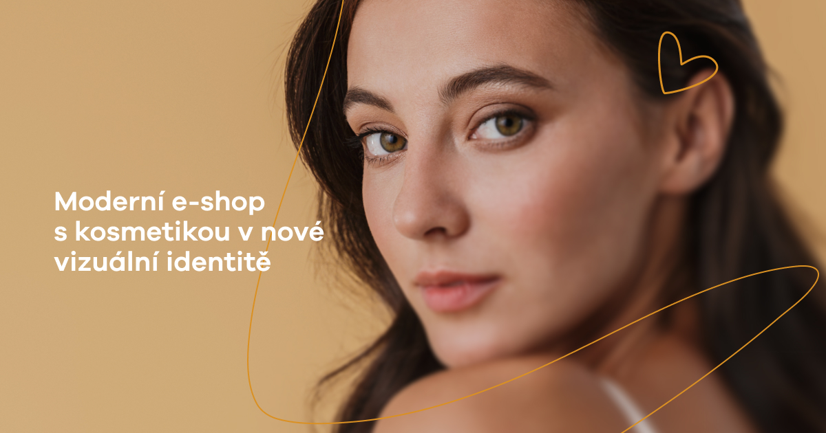Moderní e-shop s kosmetikou v nové vizuální identitě - Newlogic Digital